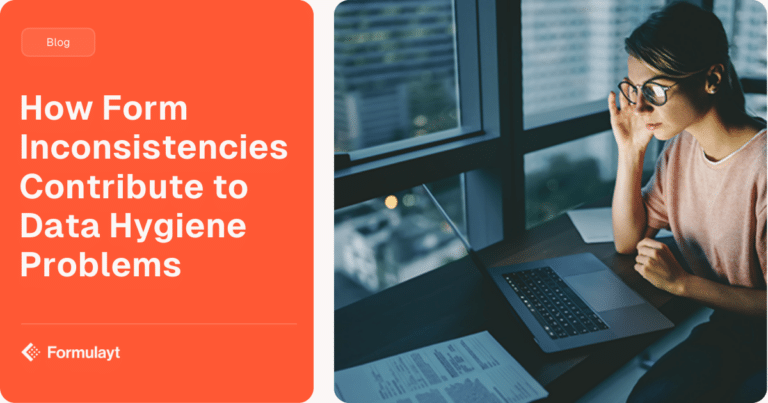 The Impact of Form Inconsistencies on Data Hygiene