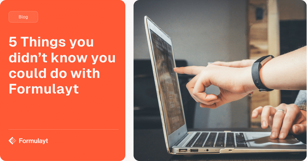 5 Things You Didn't Know You Could Do With Formulayt.com - Formulayt.com